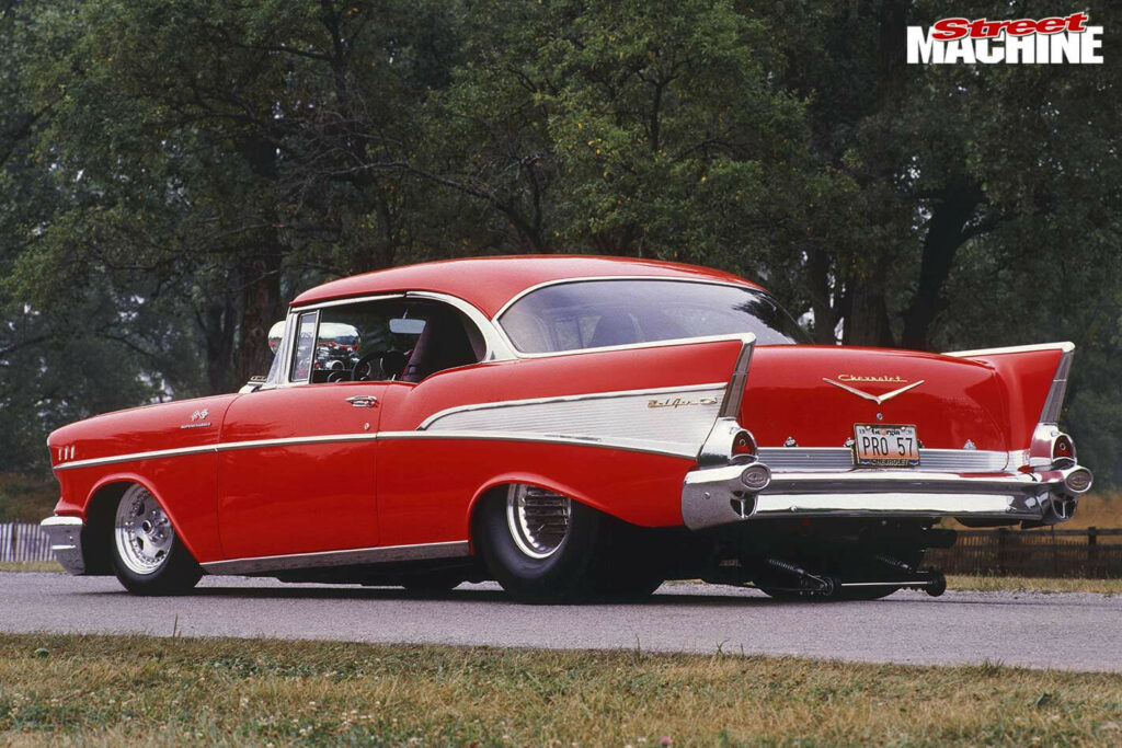 Blown big-block 1957 Chevrolet Bel Air two-door