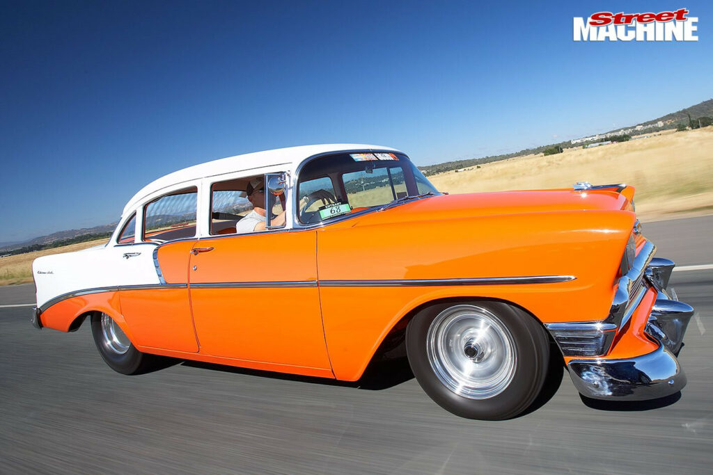 468-cube big-block Chevrolet 210 - flashback