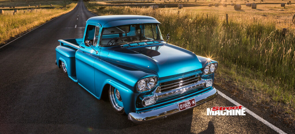 Slammed LS-powered 1959 Chev Apache pick-up