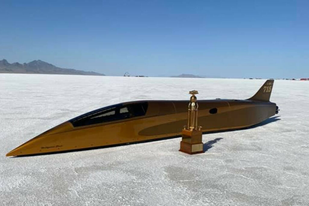 Speed Demon's twin-turbo big-block engine in detail