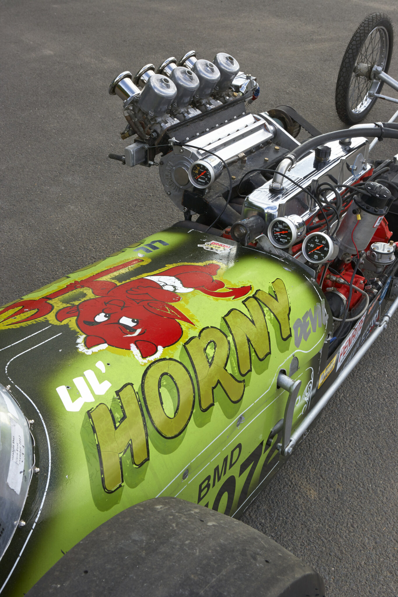 Chris & Joe Batey's front-engined dragsters