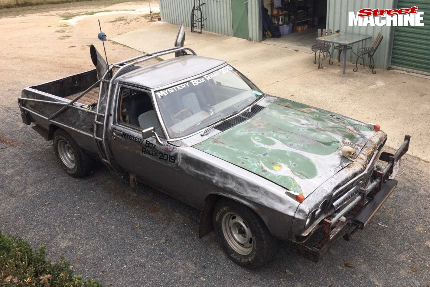 Mad Max-style HQ ute to compete at the 2019 Mystery Box Rally