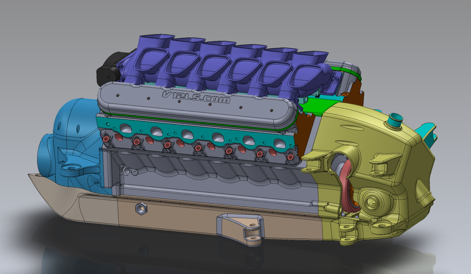 The Australian-built V12 LS that took on the world and won