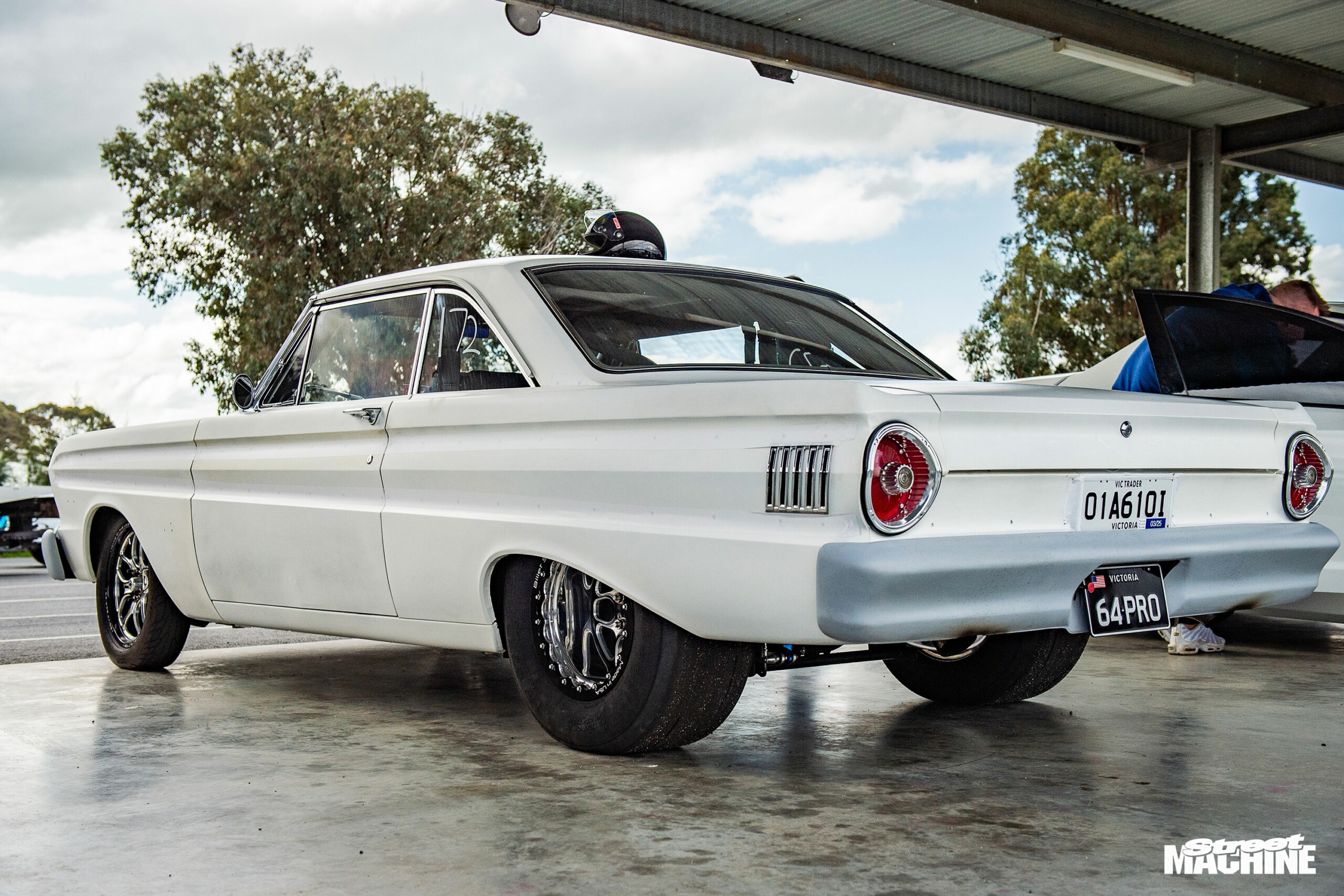Rear twin-turbo, 800rwhp 1964 Ford Falcon Sprint