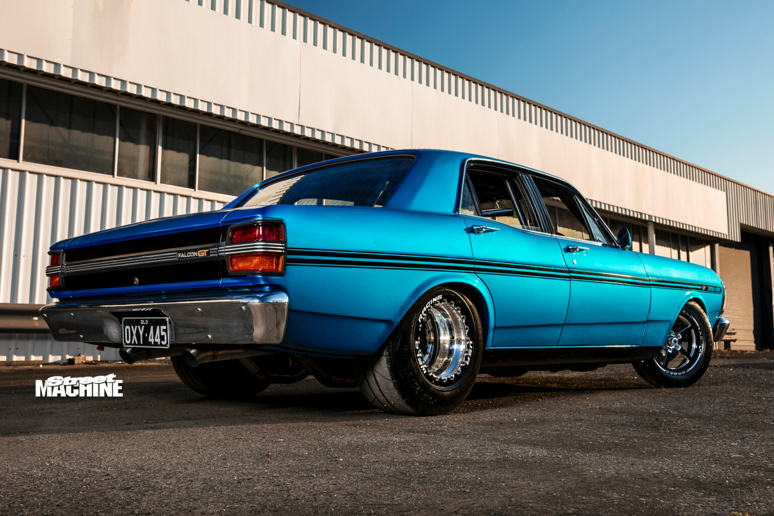 Harrop-blown, Godzilla-swapped XY Falcon